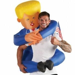 Morphsuits | Other | Morph Trump Inflatable Leader Piggyback Halloween ...